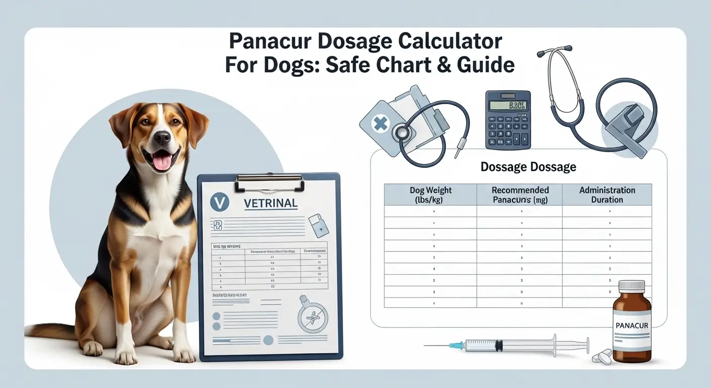 Panacur Dosage Calculator For Dogs: Safe Chart & Guide