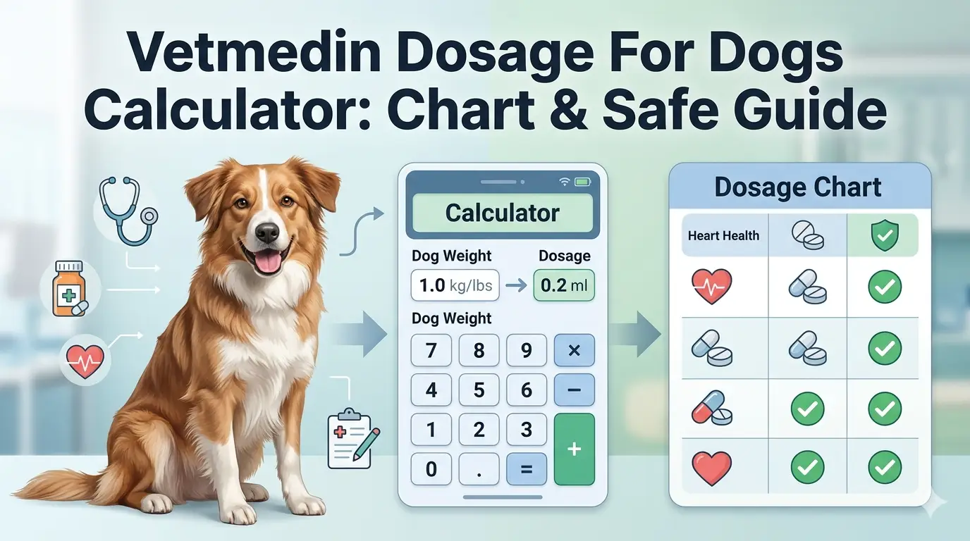 Vetmedin Dosage For Dogs Calculator: Chart & Safe Guide