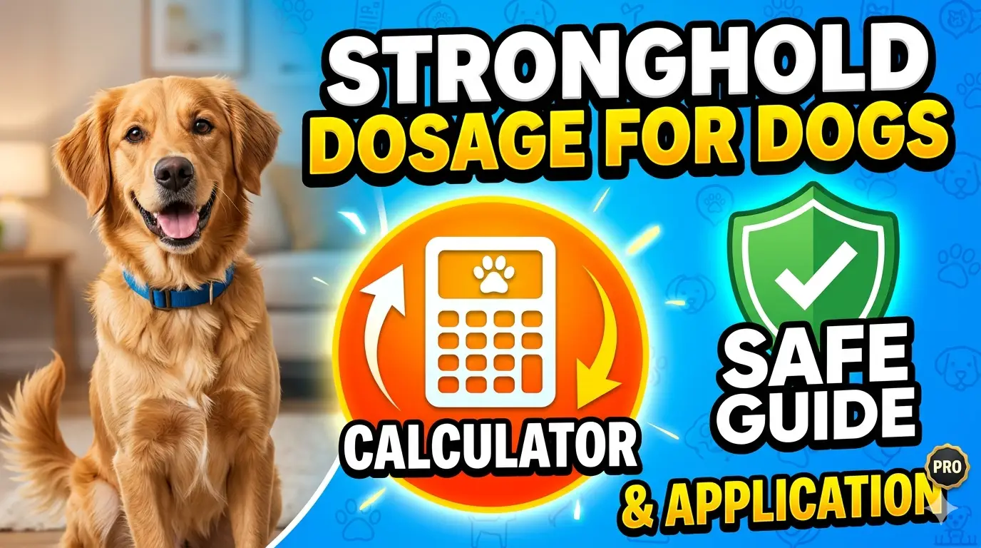 Stronghold Dosage For Dogs: Calculator, & Safe Guide