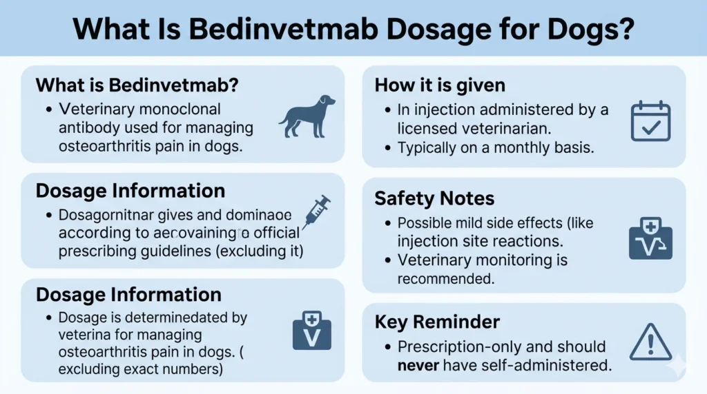 Bedinvetmab Dosage For Dogs: Calculator, Chart & Safe Guide